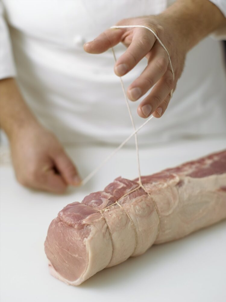 Tying a Roast - CIA Foodies