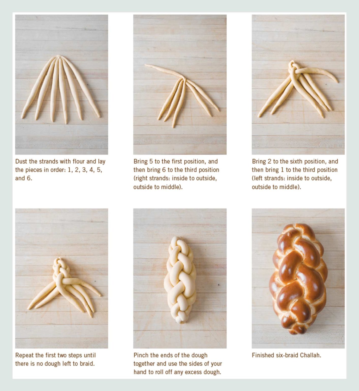 Braiding Challah - CIA Foodies