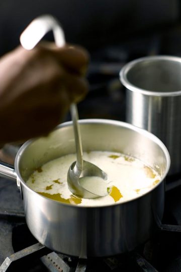 Making Clarified Butter - CIA Foodies